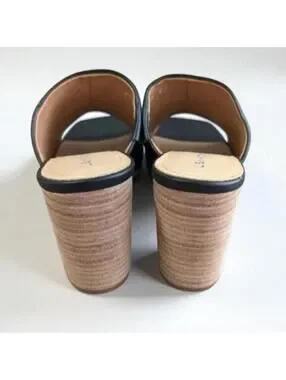 Lisa Vicky | Shoes | Lisa Vicky Virtuev Black Leather Sheep Nappa Block ...
